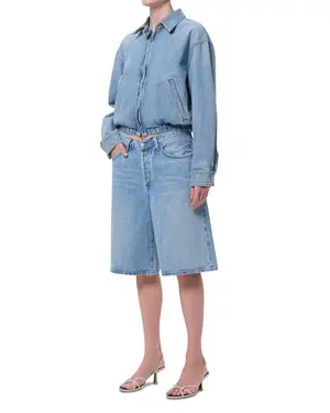 AGOLDE Nile Denim Blouson Jacket