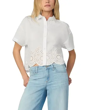 Joe's Jeans The Eyelet Shirt - White