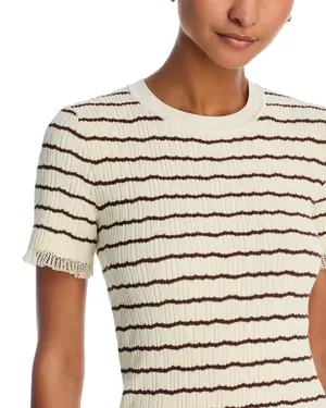 Rag & Bone Chiara Striped Sweater - Ivory