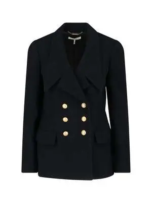 Chloé Jacket With Double Breasted Closure - Black