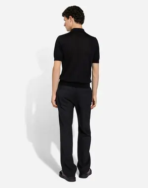Dolce & Gabbana Wool Jogging Pants - Grey