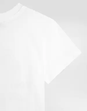 Dolce & Gabbana Short-sleeved Jersey T-shirt With Print