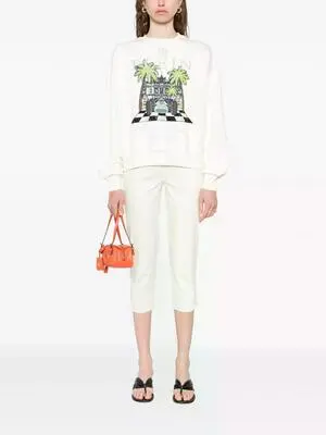 Philipp Plein Logo-print Embellished Sweatshirt