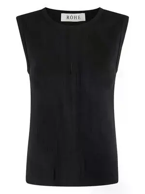 RÓHE Ribbed Sleeveless Top