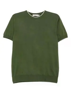 Canali Cotton T-shirt - Green
