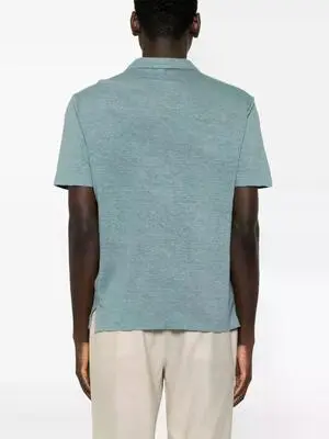 Canali Linen T-shirt - Blue