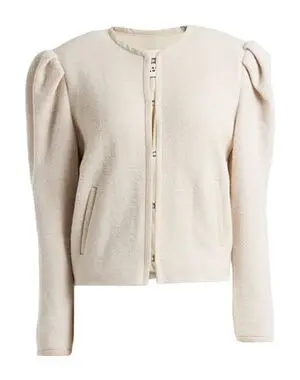 Isabel Marant Boiled Wool Jacket - White