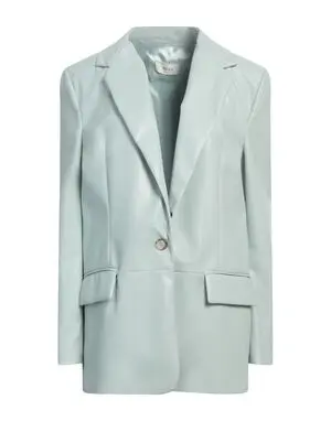 VICOLO Single-breasted Blazer - Sage Green