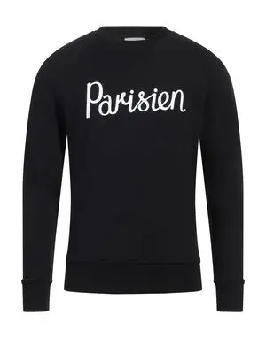 Maison Kitsuné Cotton French Terry Sweatshirt - Black
