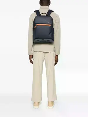 PIQUADRO Water-resistant Laptop Backpack - Blue
