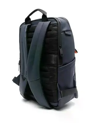 PIQUADRO Water-resistant Laptop Backpack - Blue