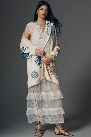 Lingua Franca Benetos Robe Cardigan