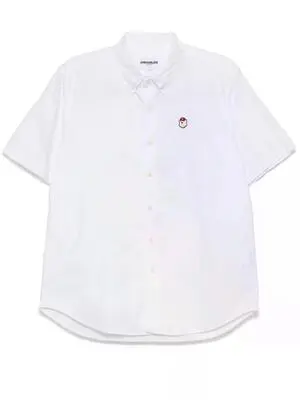 CHOCOOLATE Logo-patch Shirt - White