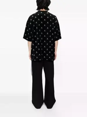 MASTERMIND WORLD Velvet Logo-print T-shirt