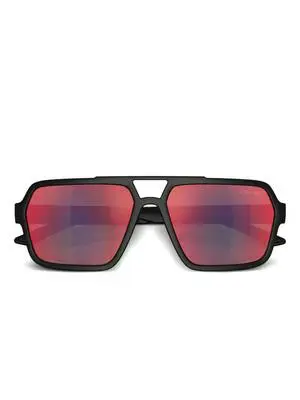 Prada Square-frame Sunglasses - Black