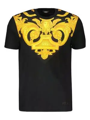 Versace Barocco-print T-shirt - Black