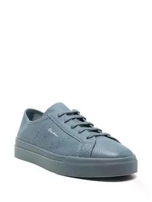 Santoni Leather Sneakers