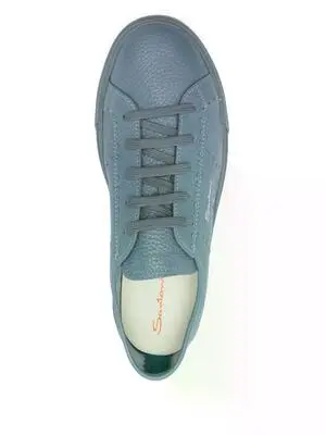 Santoni Leather Sneakers