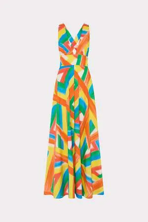 orange milly dress Orange Ruffle Tie Dress by Milly