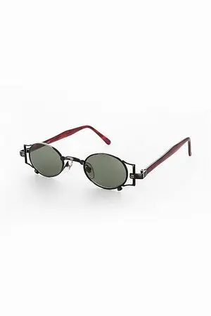 SUNGLASS MUSEUM Vintage Ada Sunglasses Gunmetal