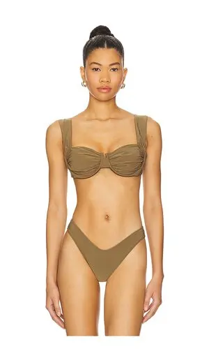 MONTCE Bella Bikini Top - Khaki
