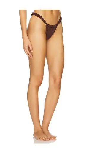 MONTCE X Sandra Bikini Bottom - Chocolate