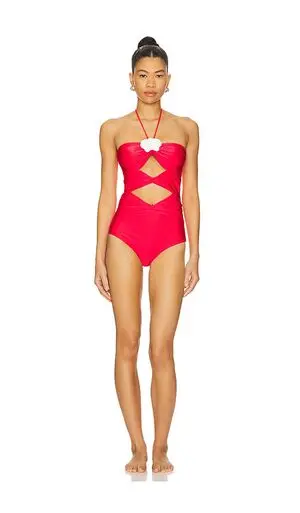 SHANI SHEMER Calypso One Piece - Raspberry