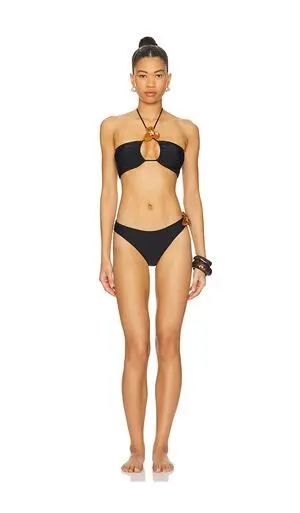 SHANI SHEMER Medea Bikini Bottom - Black