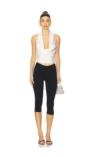 WeWoreWhat Halter Cowl Neck Top