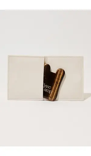 BASE CAMP BEAUTY Tiger's Eye Gua Sha Lifting Tool In Brown
