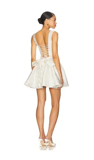 RUNAWAY THE LABEL Mini Dress With Bow Detail