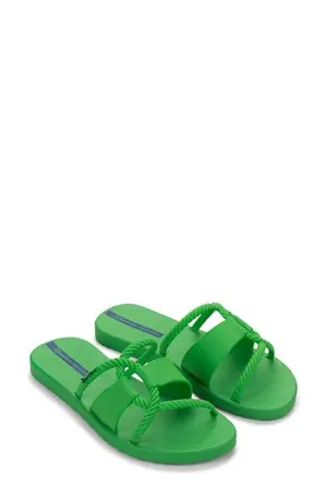 Ipanema Diversa Slide Sandal - Palm Green/ Blue