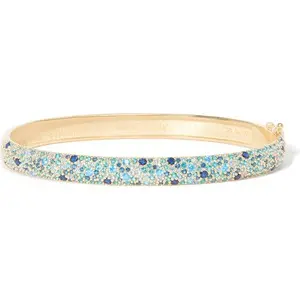 NICKHO REY Brettie Crystal Bracelet - Blue Ombré/gold