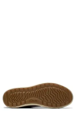 Clarks Mapstone Lace-up Leather Sneakers - Tan Leather