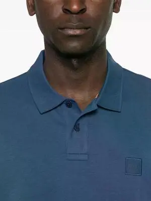 BOSS Cotton Polo Shirt - Blue