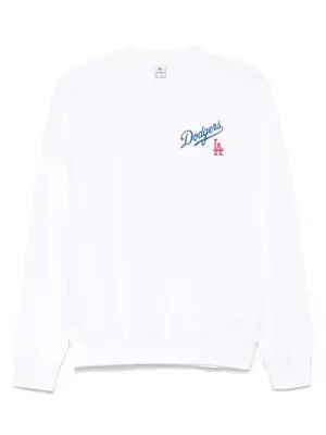 SPORTY & RICH Dodgers Serif Sweatshirt - White