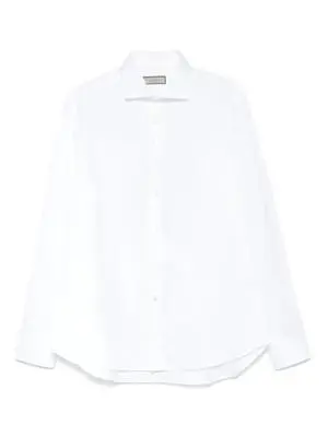 Canali Cutaway-collar Shirt - White