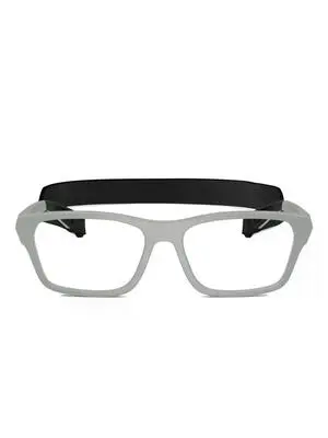 Prada Rectangle-frame Glasses - Grey