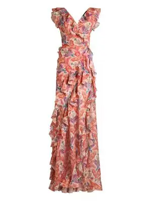 Etro Printed Maxi Dress