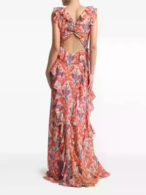 Etro Printed Maxi Dress