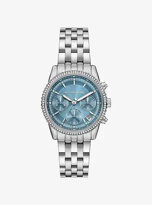 Michael Kors Mini Stainless Steel Watch - Silver