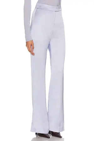 Alexandre Vauthier Satin Tailoring Pant - Iris