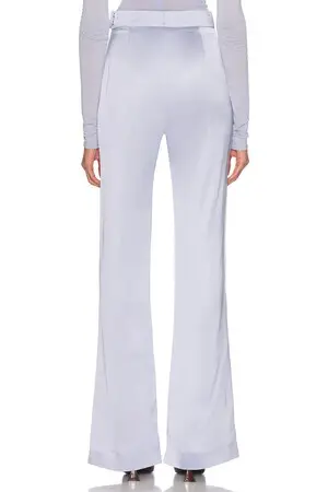 Alexandre Vauthier Satin Tailoring Pant - Iris