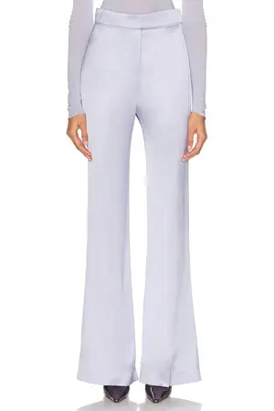 Alexandre Vauthier Satin Tailoring Pant - Iris
