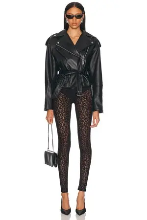 Alexandre Vauthier Panther Lace Catsuit