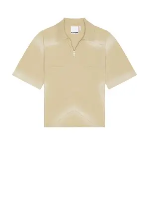 LE PERE Star Polo In Cream