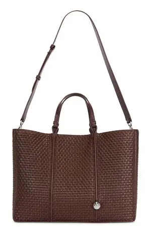 Jacquemus Le Cabas Marino Horizontal Tote - Dark Brown