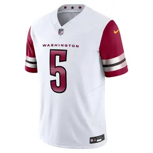 Nike Jayden Daniels Washington Commanders Dri-fit Nfl Limited Jersey - White