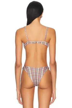 Heavy Manners Ruffled Underwire Bikini Top - Buster