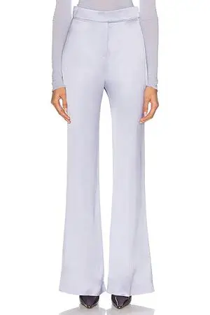 Alexandre Vauthier Satin Tailoring Pant - Iris